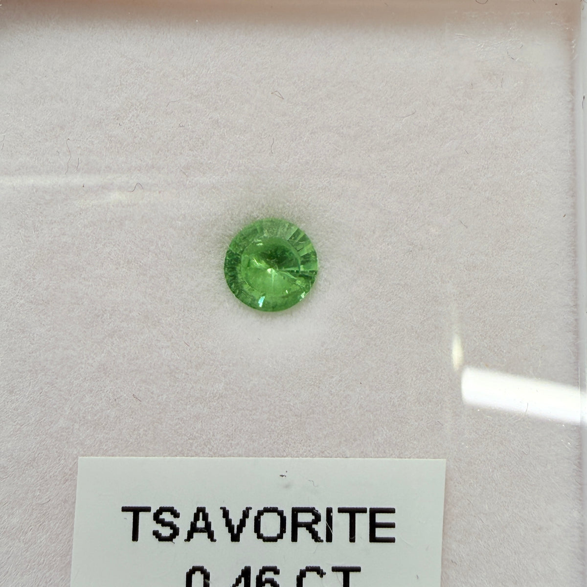 Tsavorite Garnet, 0.46ct, Kenya, Unheated Untreated, native cut. – Gems ...