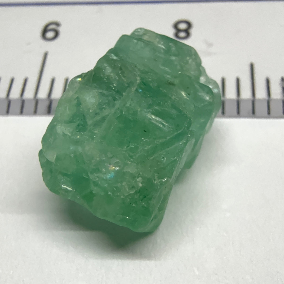 Emerald Crystal, 4.63ct, Tanzania, Untreated Unheated, specimen grade ...